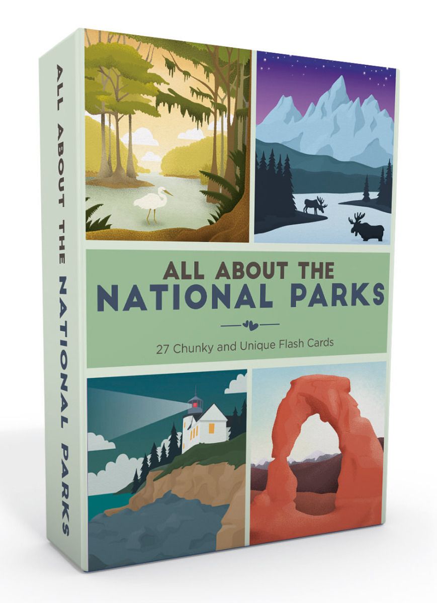 All About the National Parks: 27 Chunky and Unique Flash Cards – nature ...
