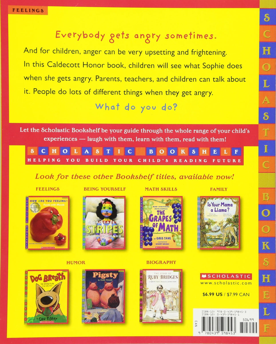 When Sophie Gets Angry-Really, Really Angry by Molly Bang – nature+nurture