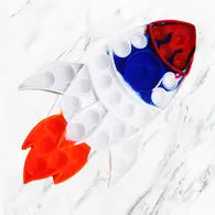 Rocketship Space Push Pop Bubble Pop It Fidget Toy – nature+nurture