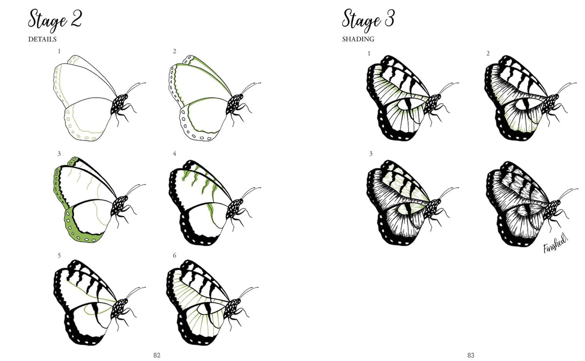 The Kew Book of Drawing Flora and Fauna: 20 Stunning Step-By-Step Tuto ...