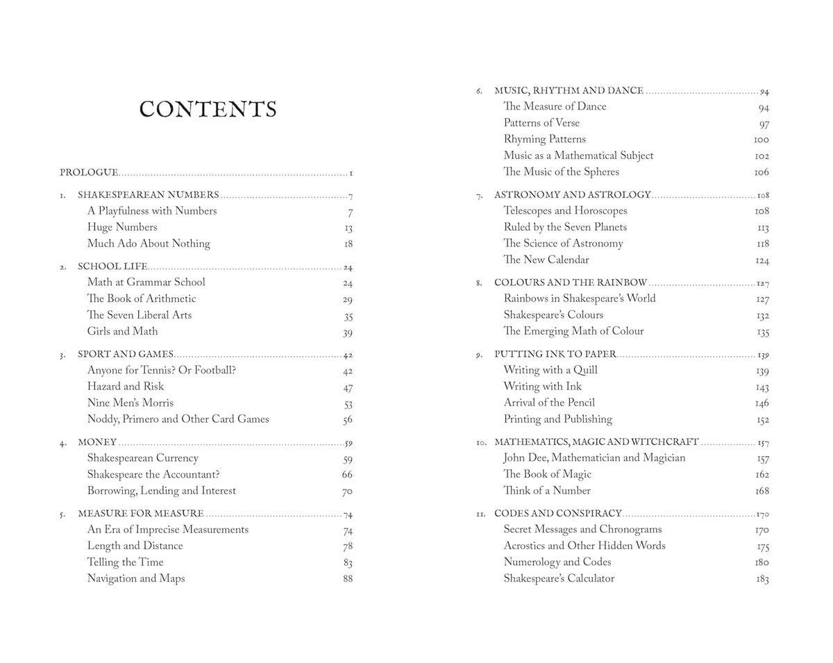Much ADO about Numbers: Shakespeare's Mathematical Life and Times by R ...