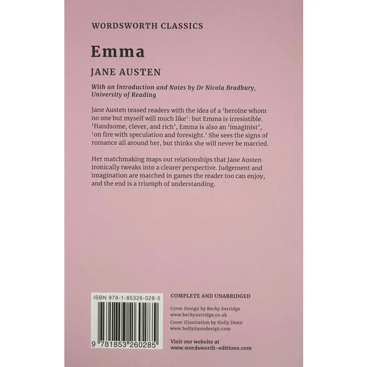 Emma (Wordsworth Classic Edition) by Jane Austen – nature+nurture