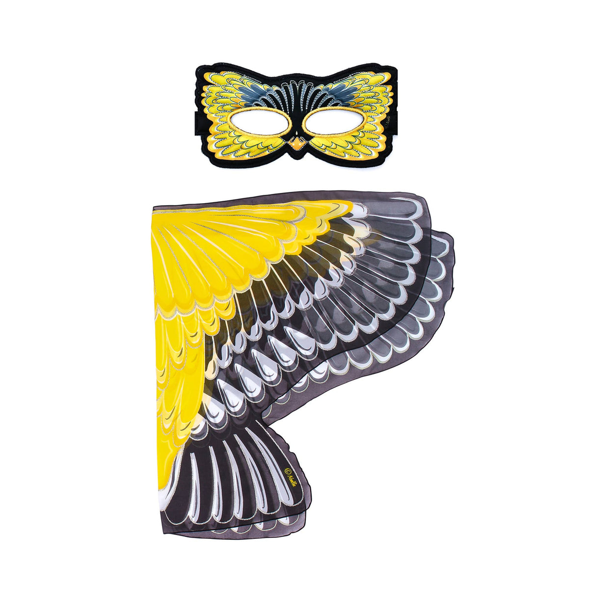 American Goldfinch Bird Wings + Mask – nature+nurture